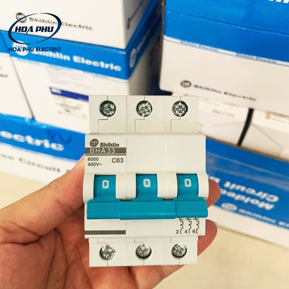 Shihlin MCB BHA-B3 3P 20A 6kA - Điện Hòa Phú